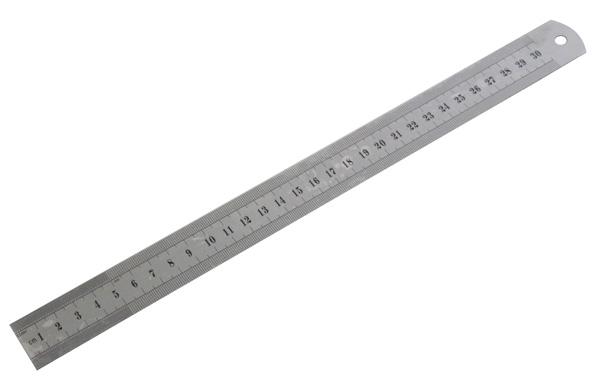 AM-TECH 12" 300MM STAINLESS STEEL RULE RULER SCALE MEASURING TOOL ...